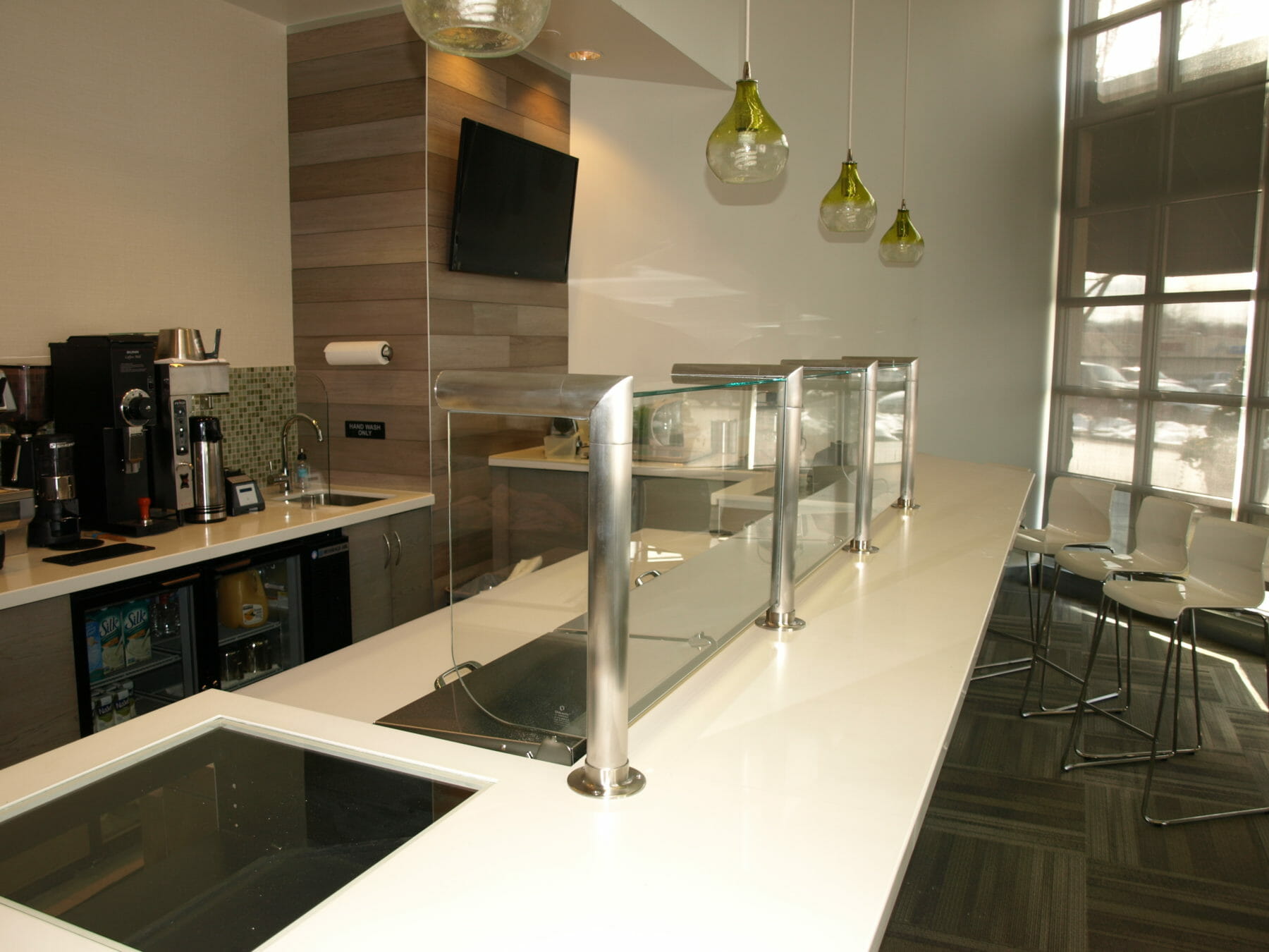 Sneeze Guards Gallery | Salt Lake City, Utah - Sawyer Glass